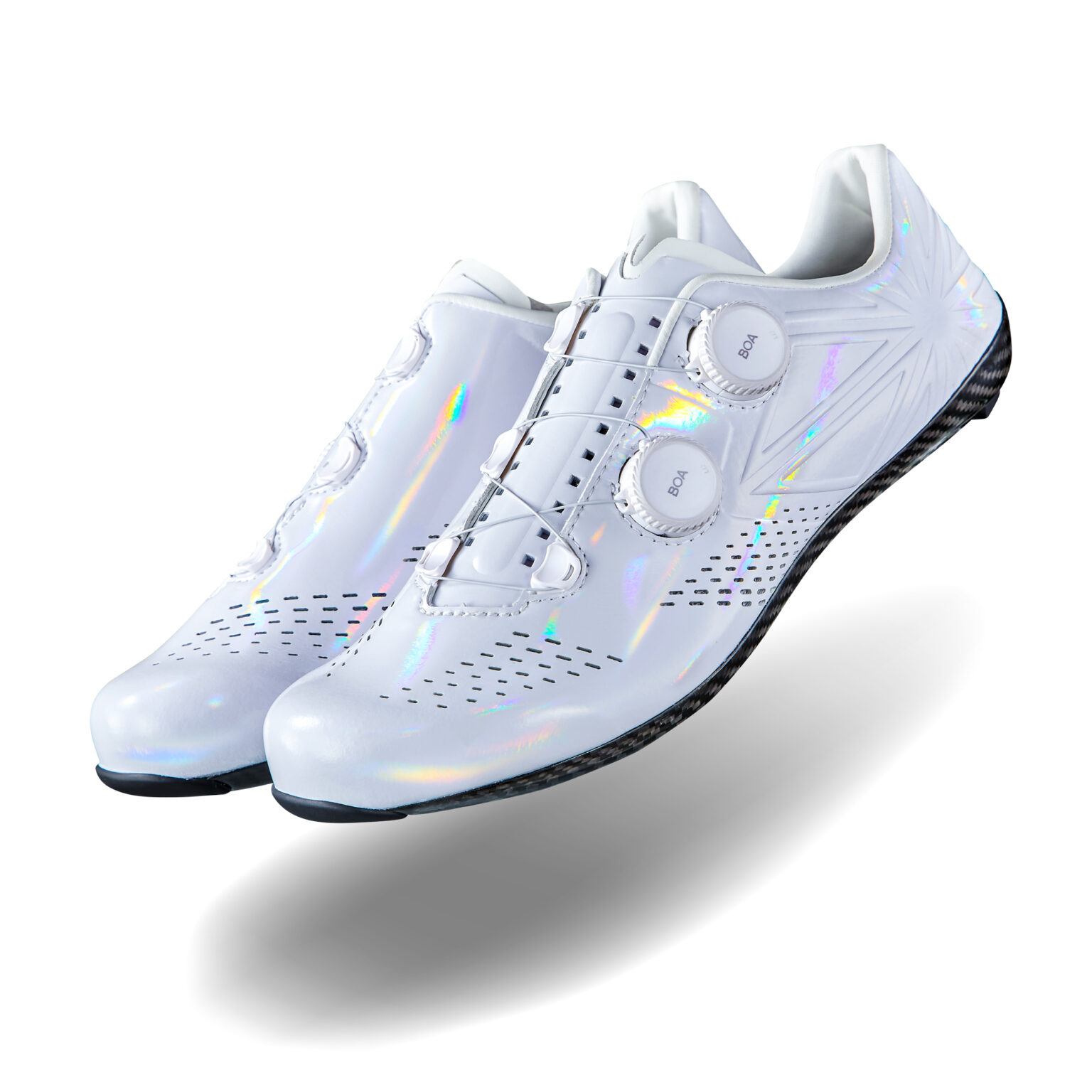Kazze Carbon Road Shoe White Holo | SUPACAZ | 株式会社Many’S メニーズ